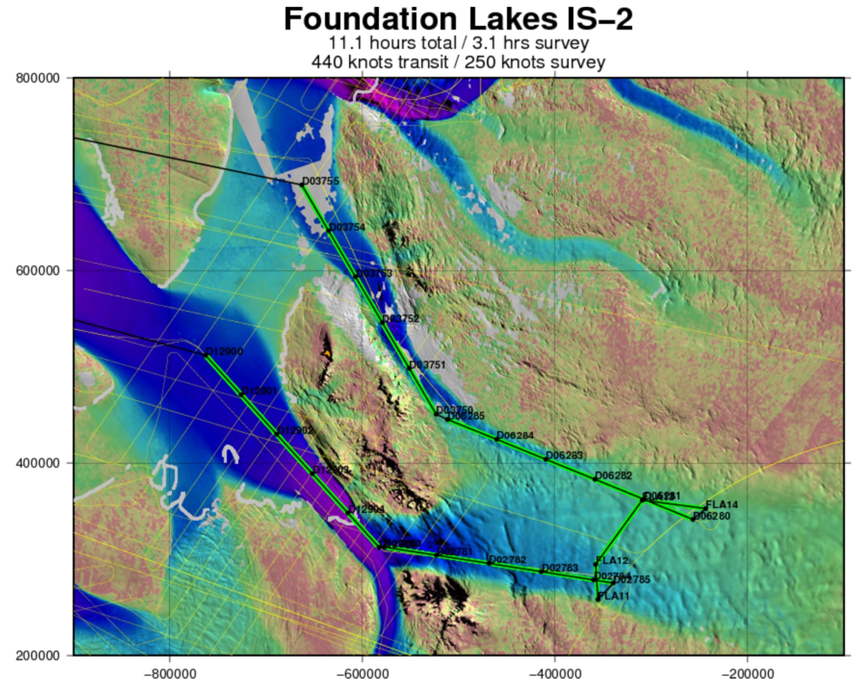Map of today's mission | NASA Airborne Science Program