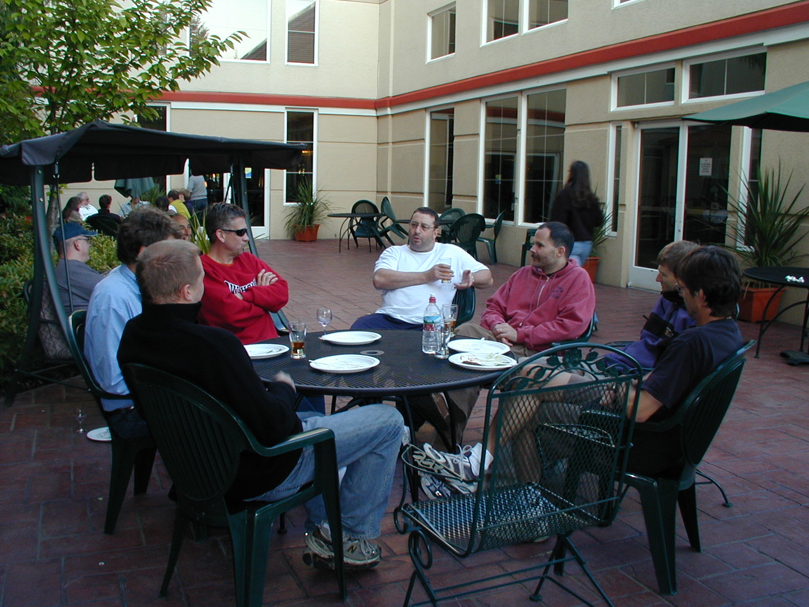 Discussing science at the BBQ | NASA Airborne Science Program