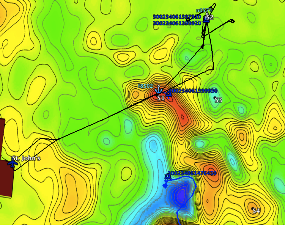 Flight Track Overlaid on Eddy Map | NASA Airborne Science Program
