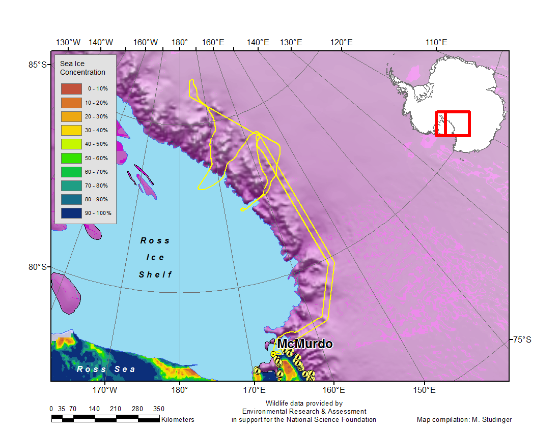 Today's mission plan and P-3 trajectory. | NASA Airborne Science Program