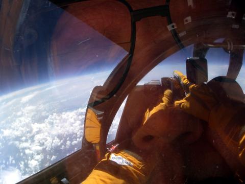 View from ER-2 Cockpit | NASA Airborne Science Program