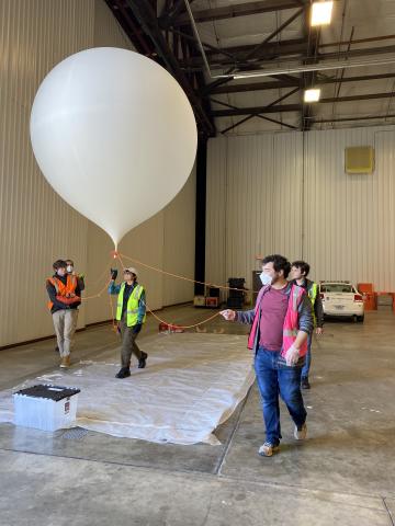 Balloon Sondes Being Prepped in Salina | ACEPWG
