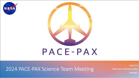PACE-PAX 2024 Science Team Meeting Logo_rev | NASA Airborne Science Program