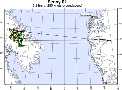 Map of Penny 01 | NASA Airborne Science Program